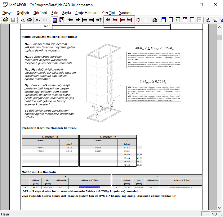 Raporda Proje Hataları ve Yetersizlikler