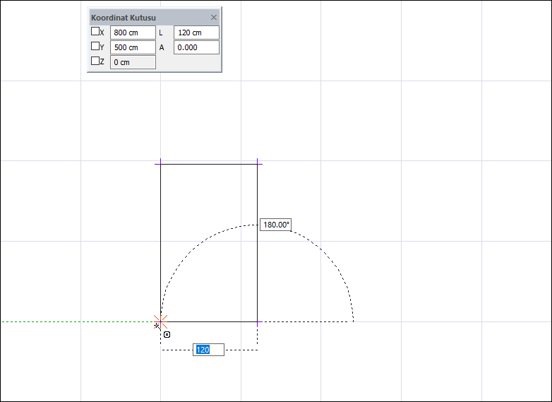 Birinci Merdiven Kolunu Oluşturma