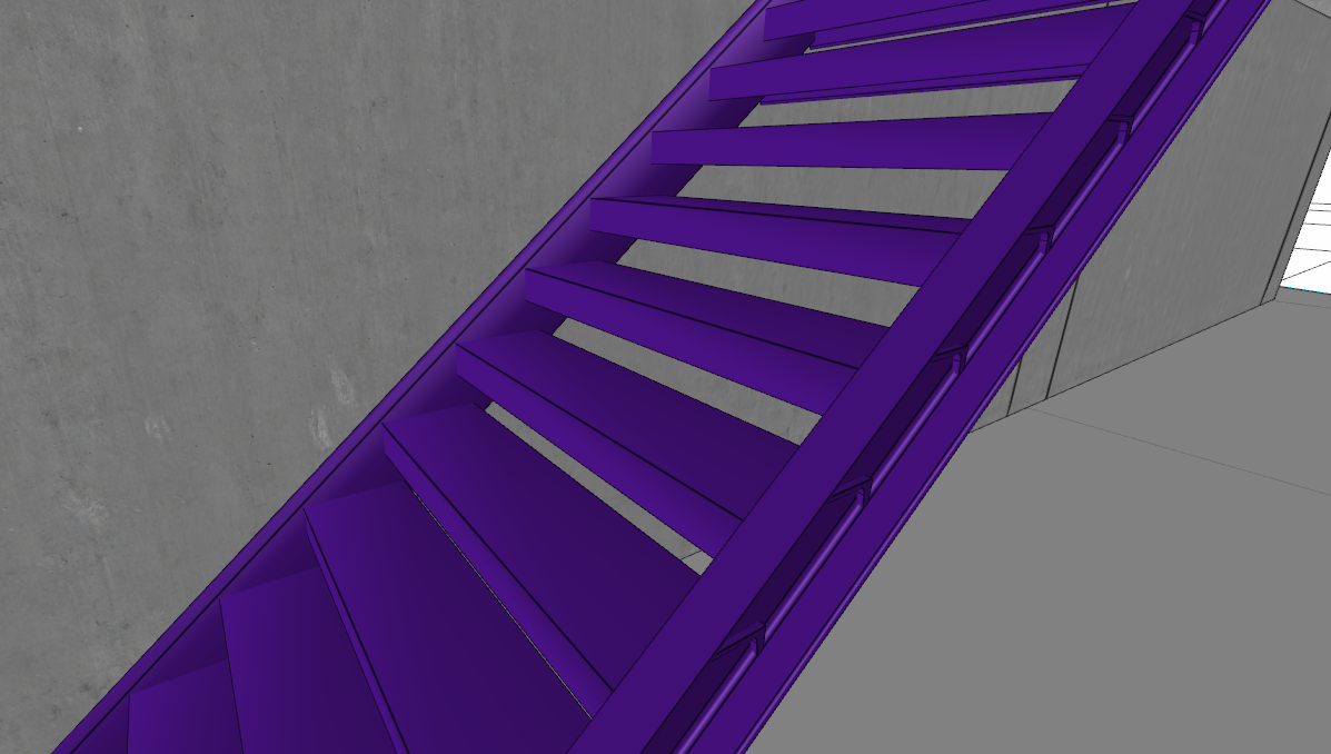 Çelik Merdiven Oluşturma