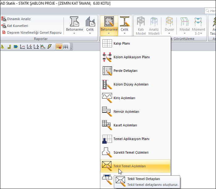 Tekil Temel Açılımları